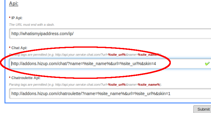 How to change the Chat/Chatroulette - Social Daring Builder Software